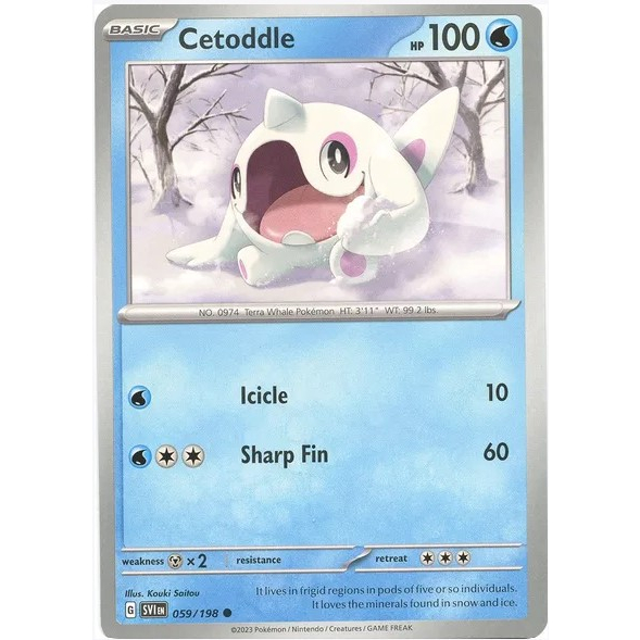 [EN] 059/198 - Cetoddle - Common - SV01: Scarlet and Violet Set ...