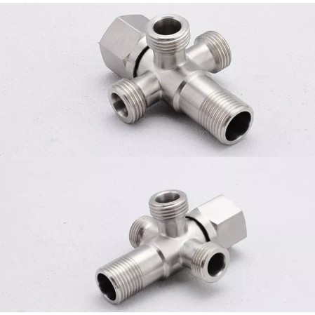 GRIPO sus 304 stainless high quality 3 way angle valve GP03W | Shopee ...