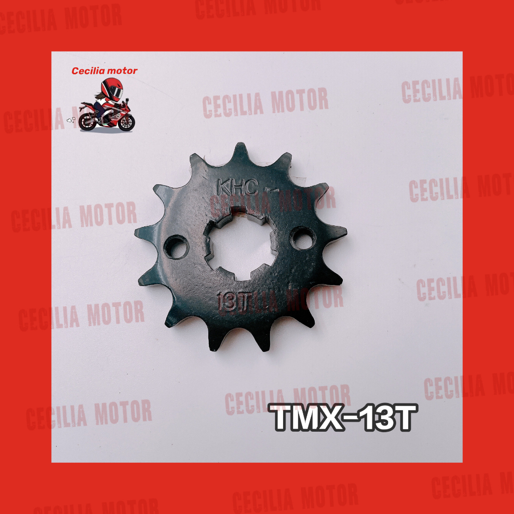 MOTORCYCLE ENGINE SPROCKET FOR XRM TMX DREAM BARAKO RS100 BAJAJ RAIDER ...