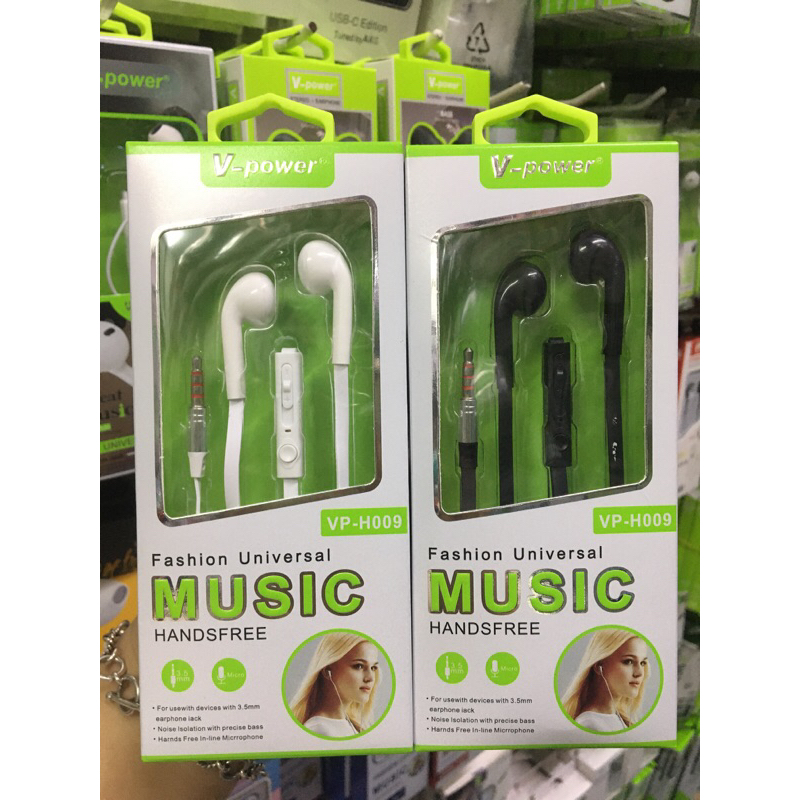 V-Power Fashion Universal music handsfree ( VP-H009 ) | Shopee Philippines