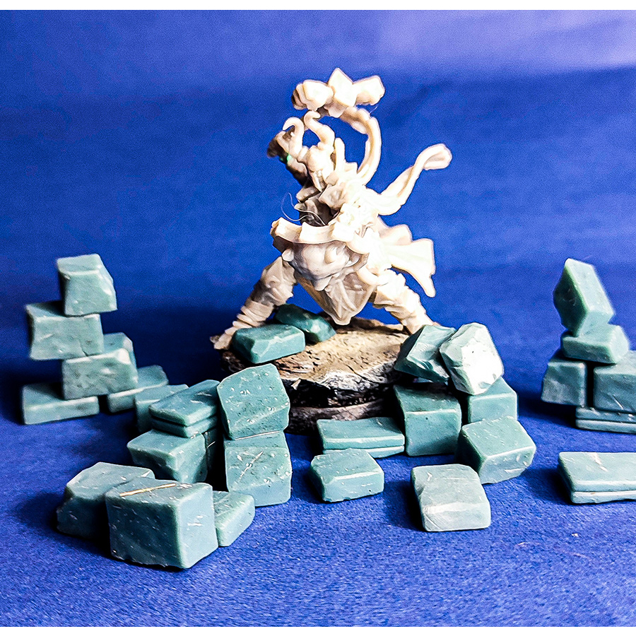 Kaizen's Bitsing Bits: Brick Debris for diorama making or miniature ...