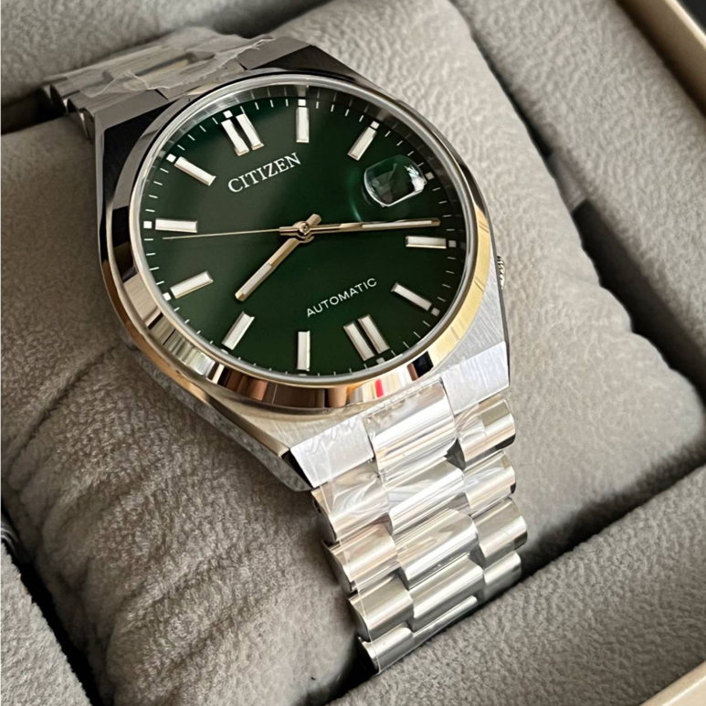 Citizen Watch NJ0150-81X Tsuyosa Automatic Green Dial Stainless Steel ...