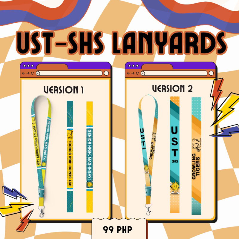 UST SHS MUST Lanyard | Shopee Philippines