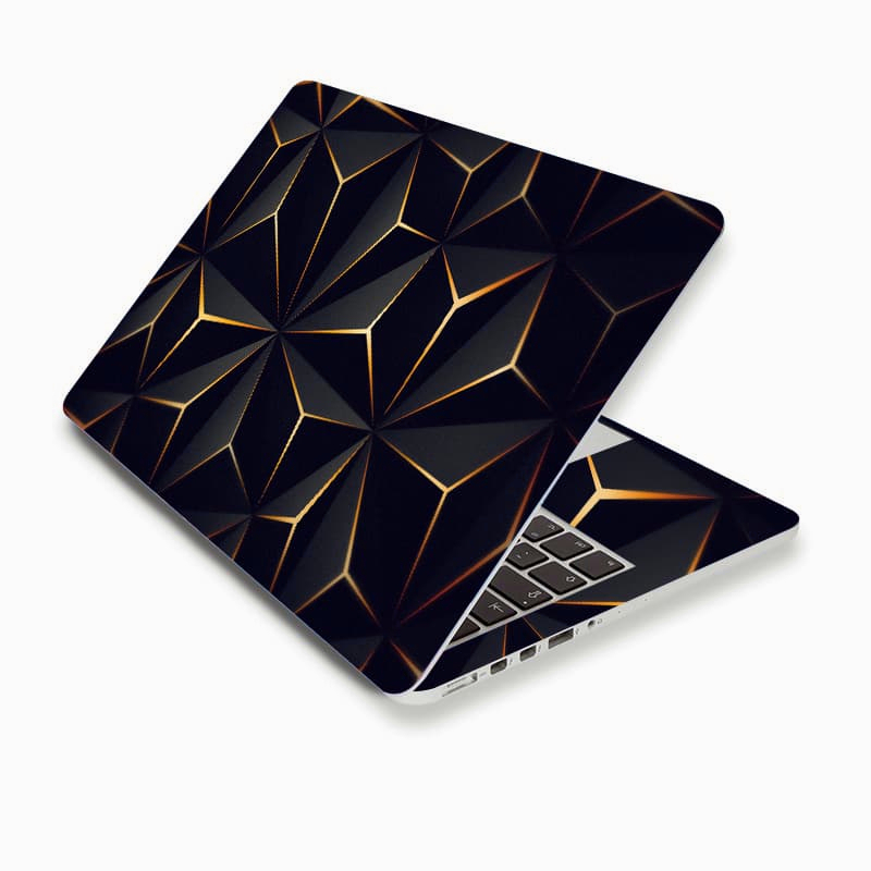 Laptop Cover Decal Skin Sticker Marble Granite Art Visual Texture Vinyl ...