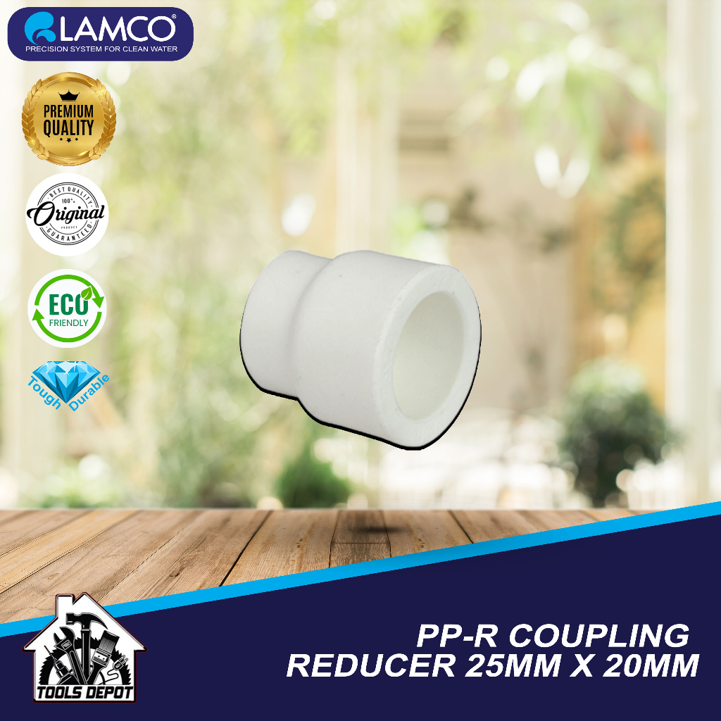 LAMCO PREMIUM QUALITY PPR COUPLING REDUCER 25mm x 20mm | Shopee Philippines