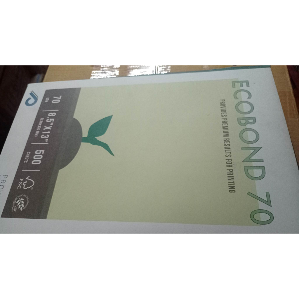 Eco bond paper A4/Long Sub 20 sold per ream | Shopee Philippines