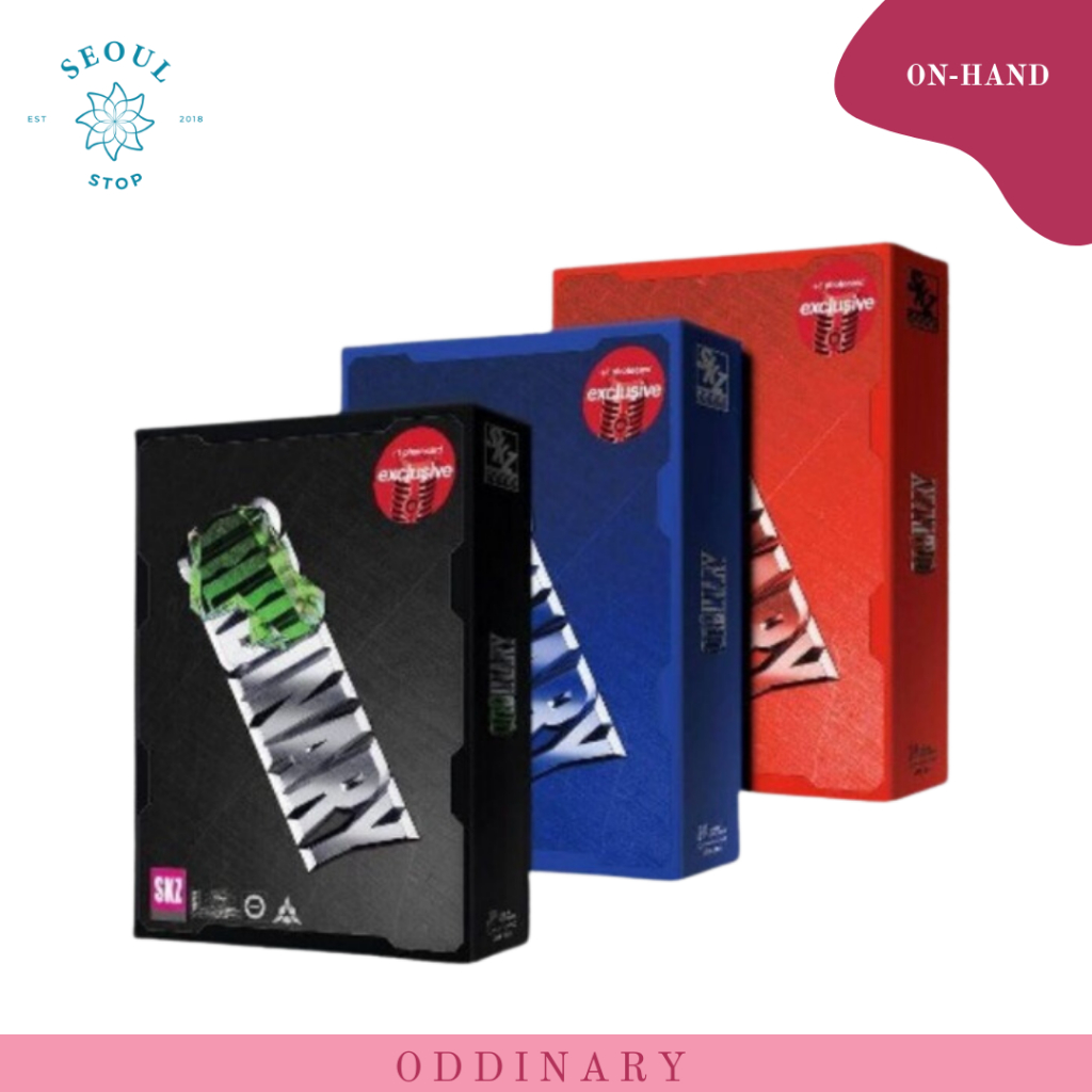 STRAY KIDS - Oddinary Mini Album (Standard / Limited Version) - SEALED ONHAND | Shopee Philippines