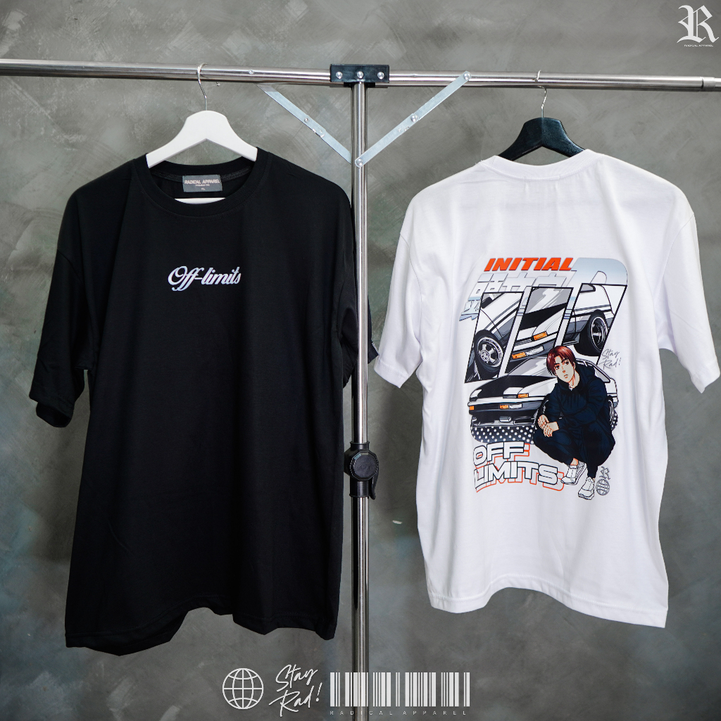 OFF LIMITS INITIAL D ANIME SHIRT AESTHETIC T-SHIRTS OVERSIZED ...