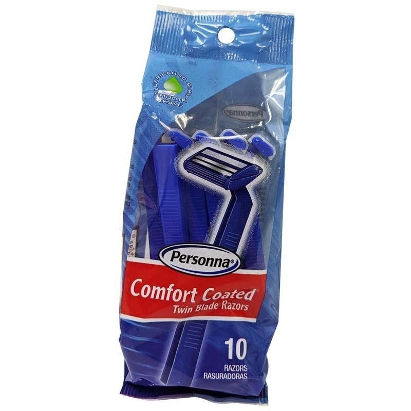 Personna Comfort Coated Twin Blade Razors( 8 Razors)(10Razors) | Shopee ...