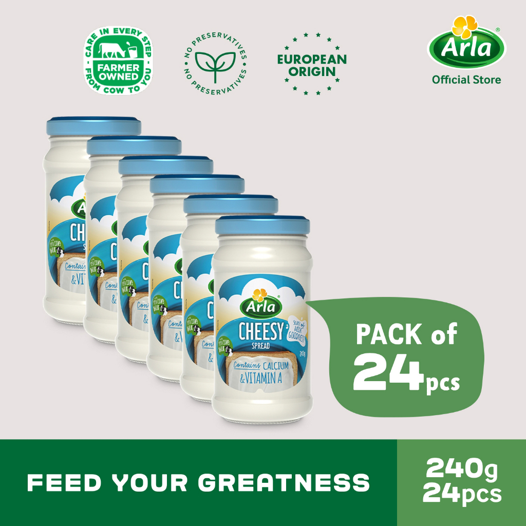 Arla Cheesy Spread 240g 24-Pack | Shopee Philippines