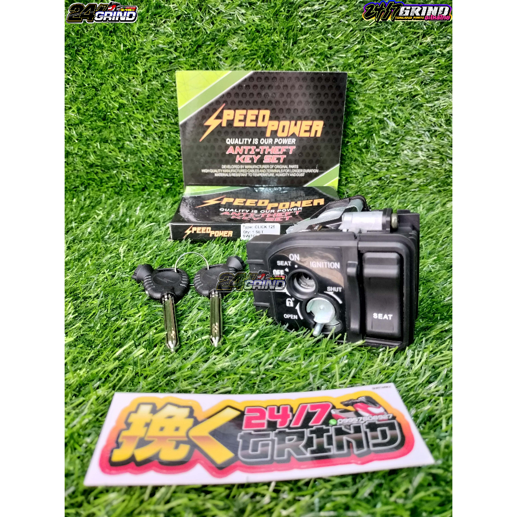 FLOWER TYPE ANTI THEFT KEY IGNITION SWITCH HONDA CLICK 125 / CLICK 150 ...