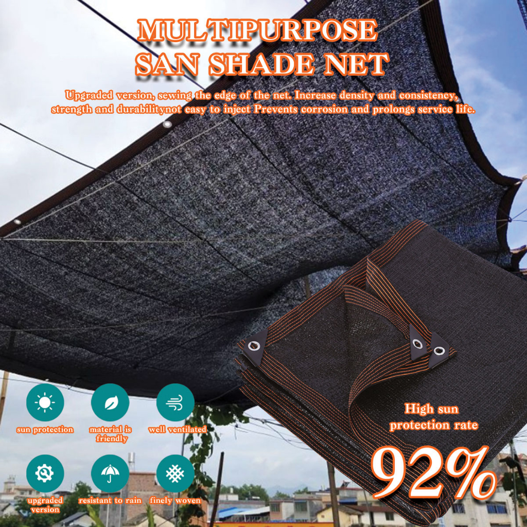 Anti-UV Sun Shade Net Outdoor Garden Shade Cloth Greenhouse Cover ...