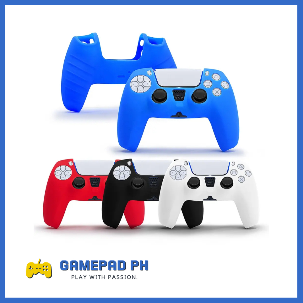 PS5 Silicone Protective Case For Playstation PS5 Controller Anti Slip ...