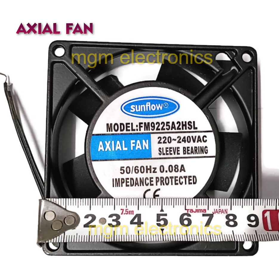 FAN 220V-240VAC 80MM, 90MM SUNFLOW BLOWER FAN, EXHAUST FAN, COOLING FAN | Shopee Philippines
