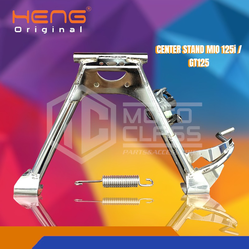 HENG CENTER STAND MIO I 125 / GT125 SILVER | Shopee Philippines