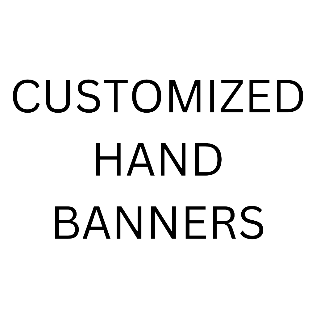 Customized Hand Banners | Shopee Philippines