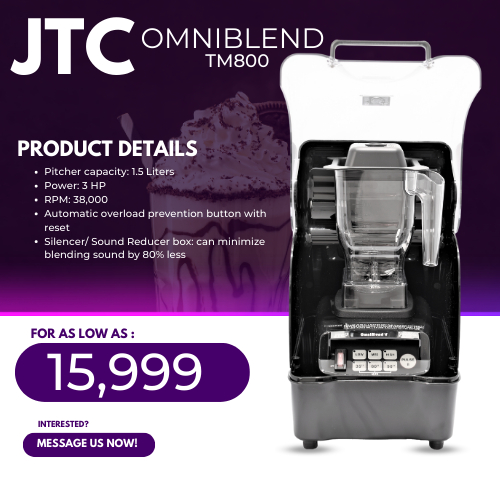 HIGH QUALITY AND HEAVY DUTY "JTC OMNIBLEND TM800" | Shopee Philippines