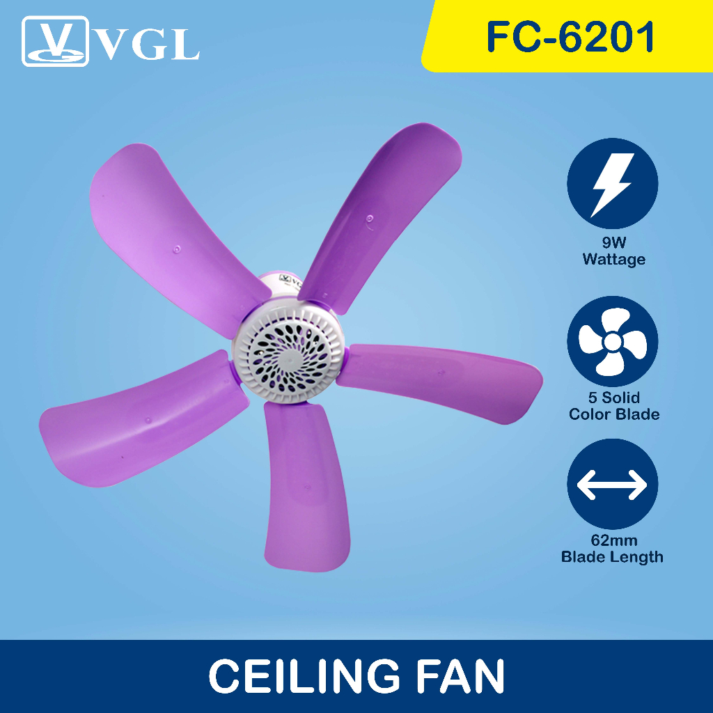 VGL CEILING FAN ( FC 6201 ) | Shopee Philippines
