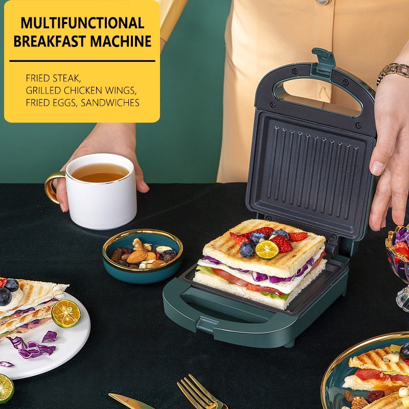 Electric Sandwich Maker Breakfast Machine Multi-baker Toaster Baking ...