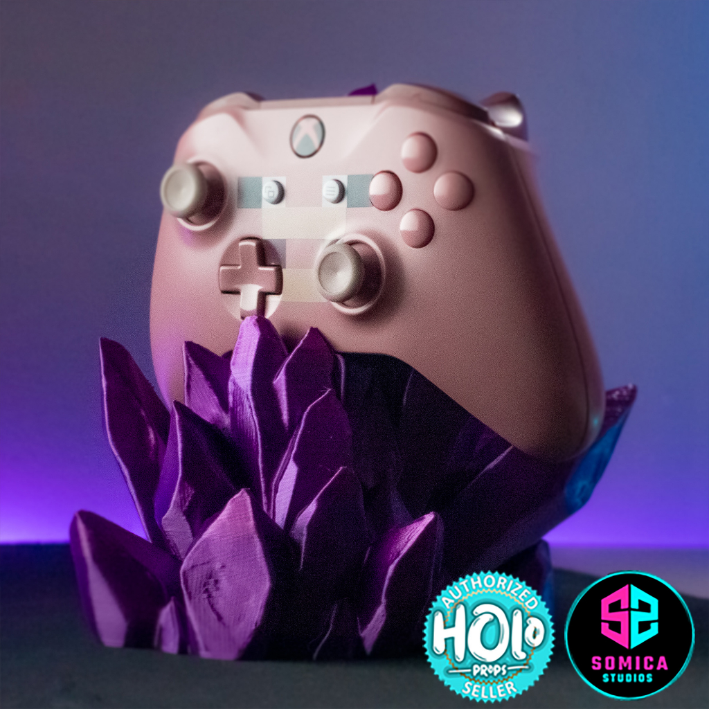Crystal Controller Stand for PlayStation, Xbox, & Nintendo Switch Pro ...