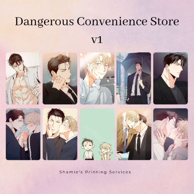 10 PCS. BL MANHWA PHOTOCARDS (PART 2) | Shopee Philippines