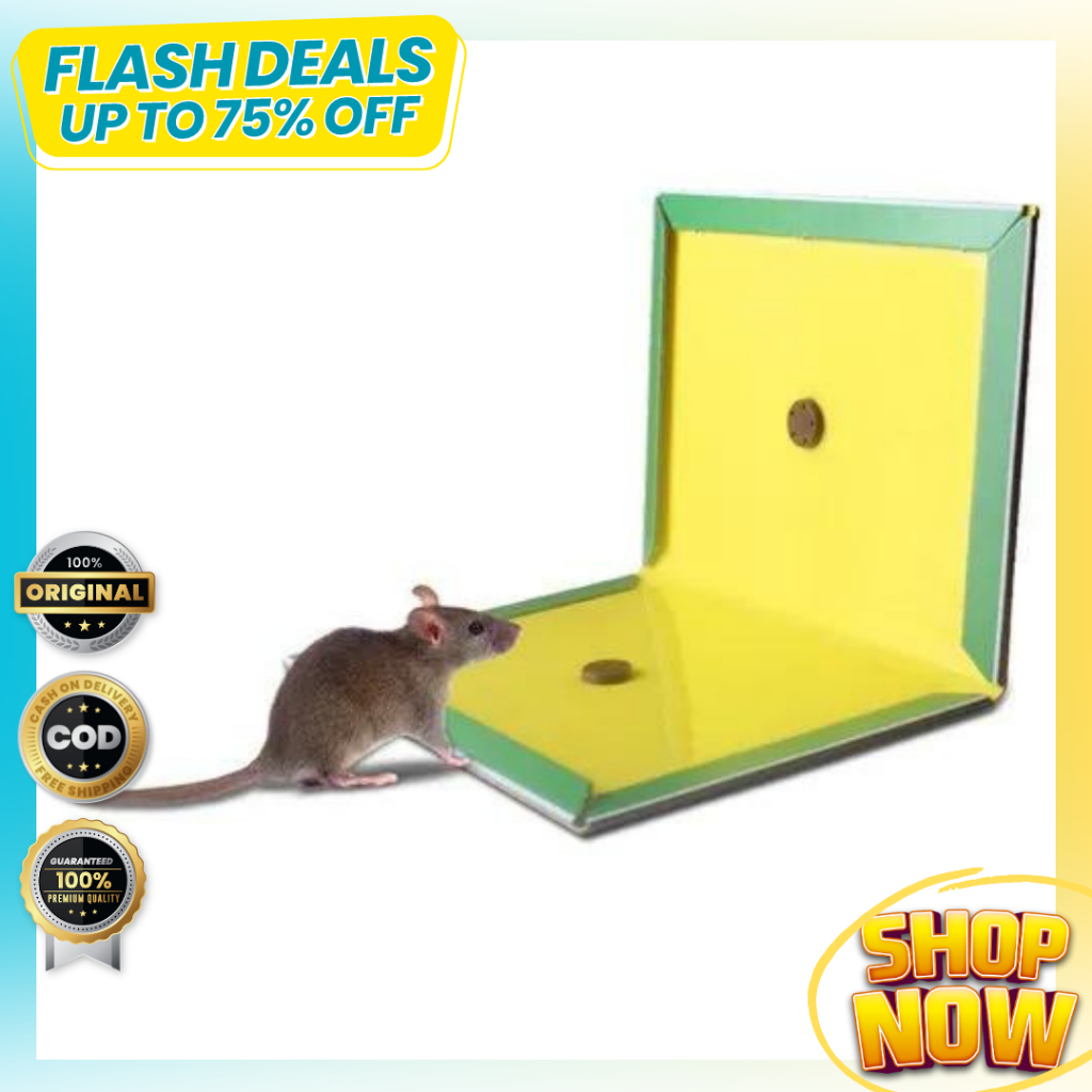 Original Mouse and Rat Catcher Glue Trap Rodent Expert Sticky Bond Home ...