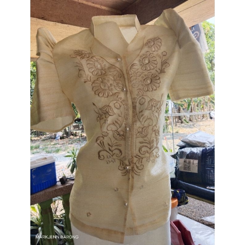 MARIA CLARA LADY BARONG WITH LINING | Shopee Philippines