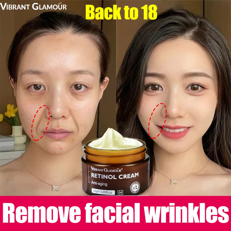 Retinol Face Cream Collagen Anti-Aging Remove Wrinkle Firming Lifting ...