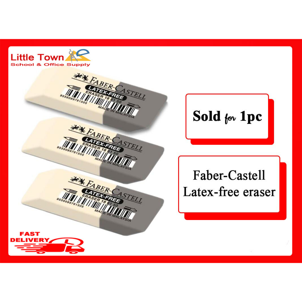 Faber Castell Radierer Eraser Latex-free eraser pencil and ink | Shopee ...