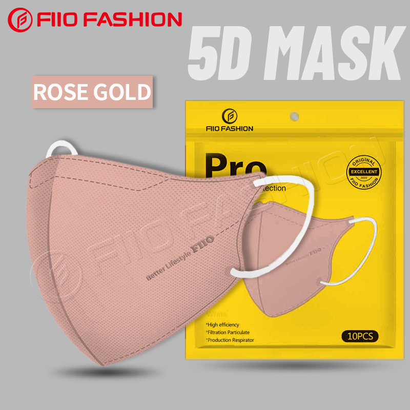 FIIO KN95 5D FaceMask butterfly 10PCS 5PLY Korea Style Face-lifting ...