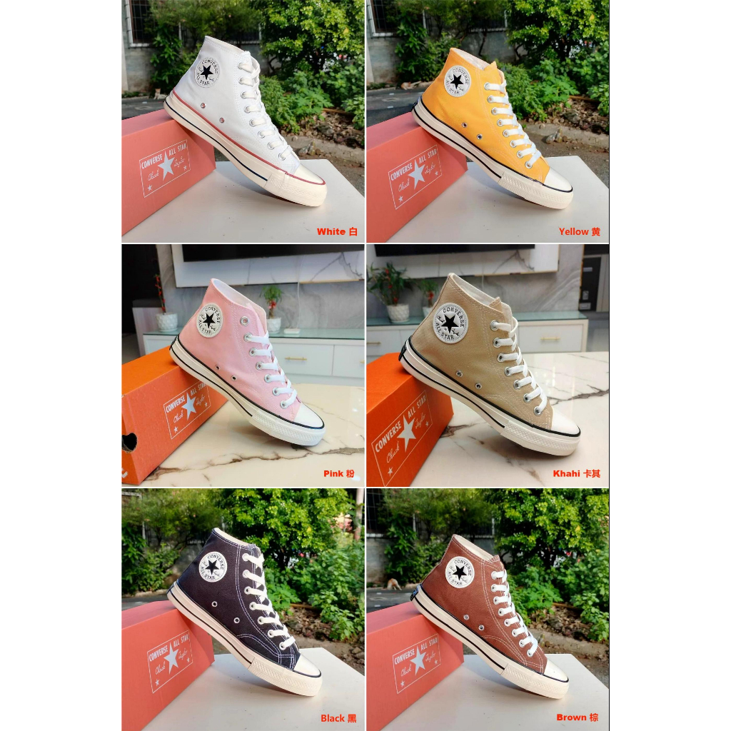 OEM 1970 Converse Classic Canvas sneakers High Cut FOR Men and Women ...