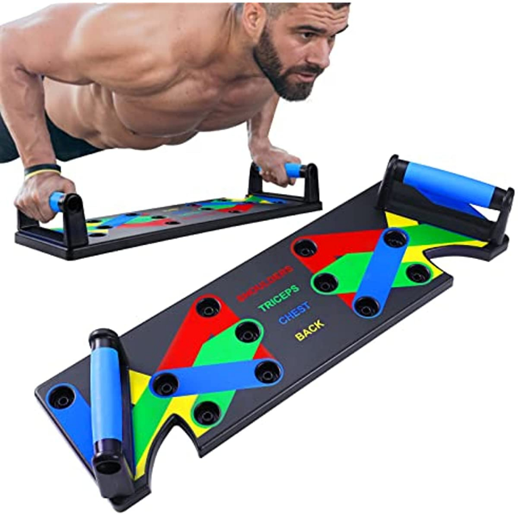 The Ultra Push System Push-up Bracket Board Portable for Home Fitness ...