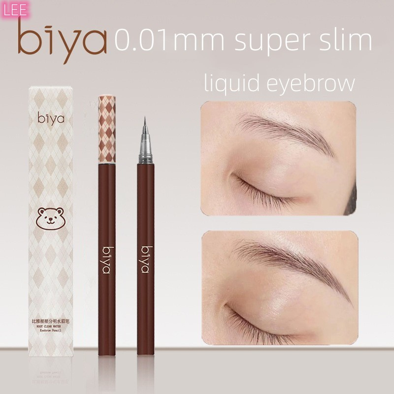 BIYA Liquid Eyebrow Pencil 0.01MM Slim Ultra Fine Brush Line Smooth ...