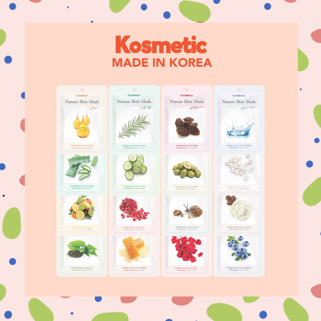 [FOODAHOLIC] Nature Skin Mask - 23ml / KOSMETICPH | Shopee Philippines