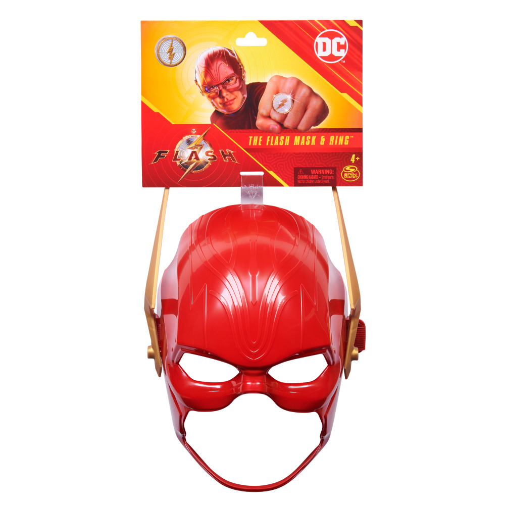 Spin Master DC Comics The Flash Movie Action Mask with Ring Roleplay ...