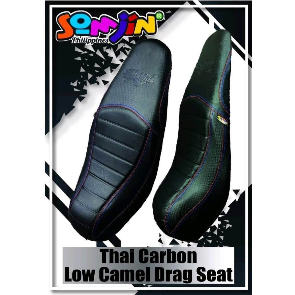 Somjin Aerox V2 Caterpillar Seat Assembly Thailand Black | Shopee ...