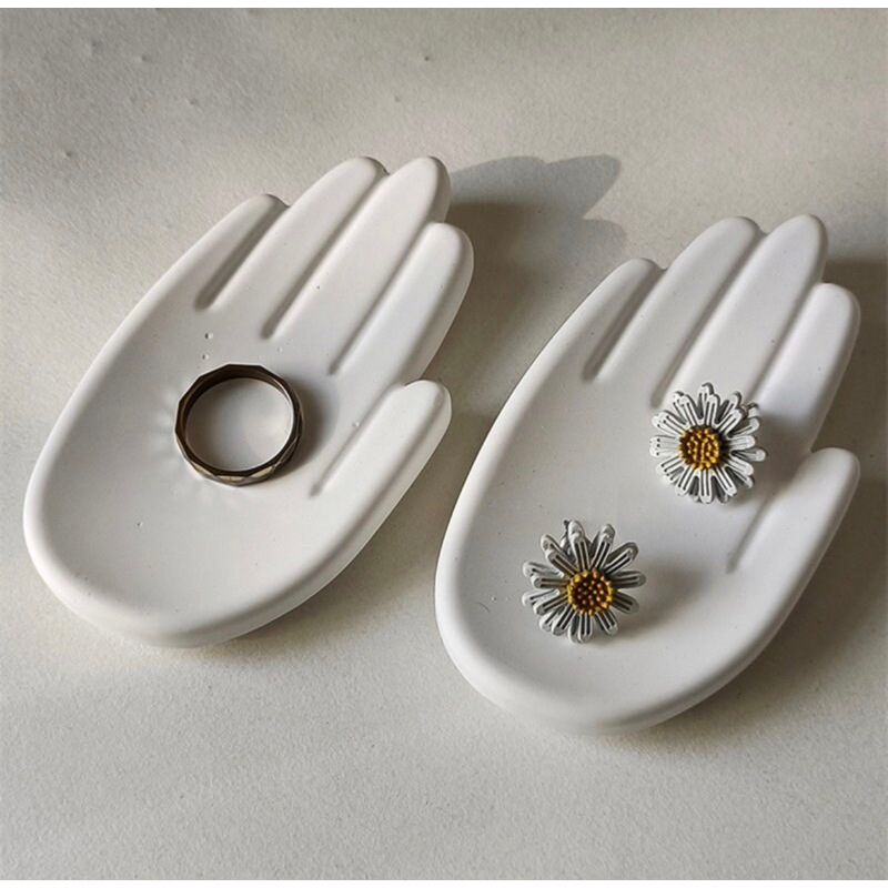 Hand palm jewelry organizer trinket | Shopee Philippines