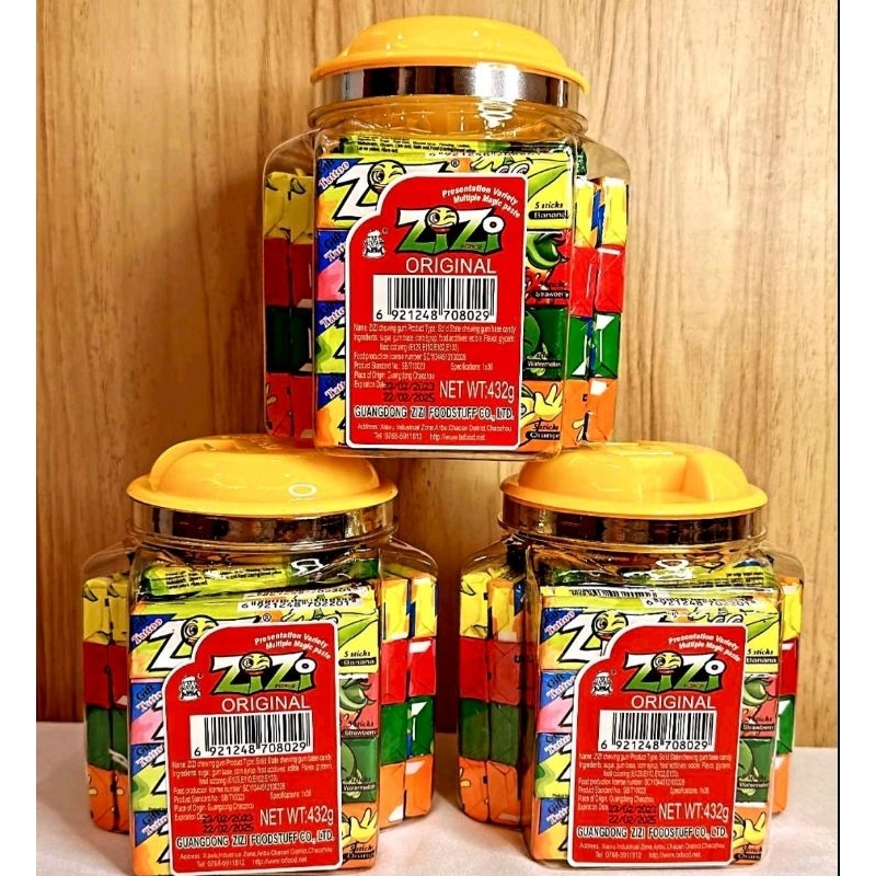 Zizi Bubble Gum !!! 36pcs/Jar | Shopee Philippines