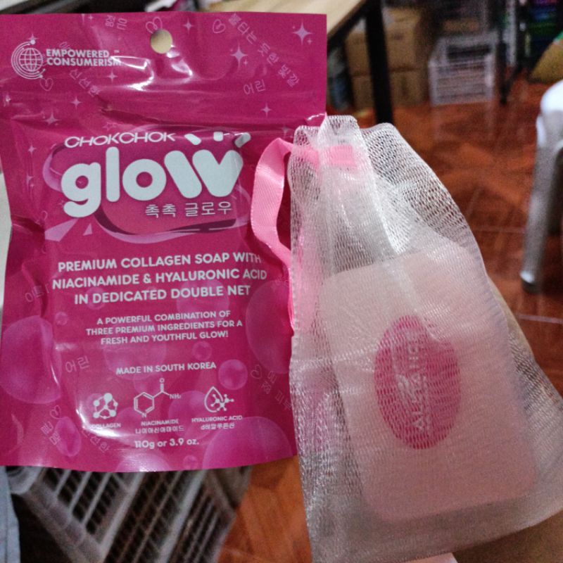 CHOKCHOK GLOW PREMIUM COLLAGEN SOAP (made in Korea) | Shopee Philippines