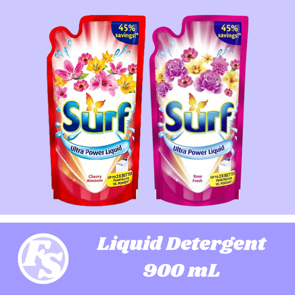 Surf Ultra Power Liquid Detergent 900mL | Shopee Philippines