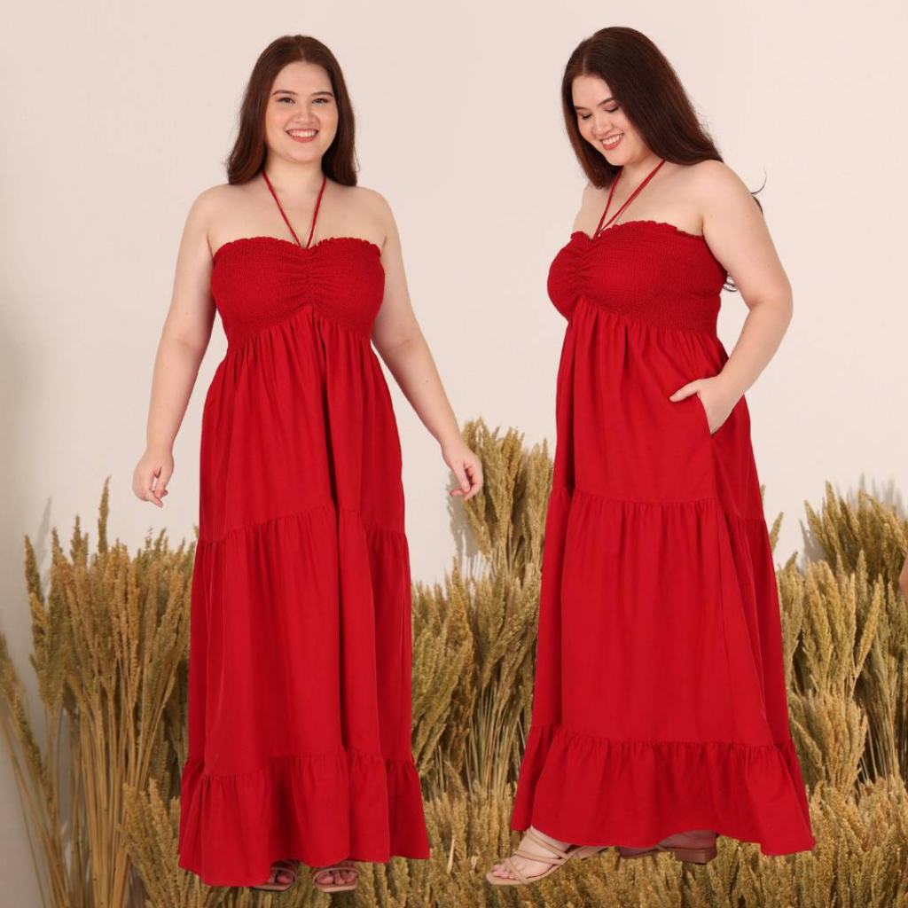 Tayo Studio Sarah Maxi Dress | Shopee Philippines