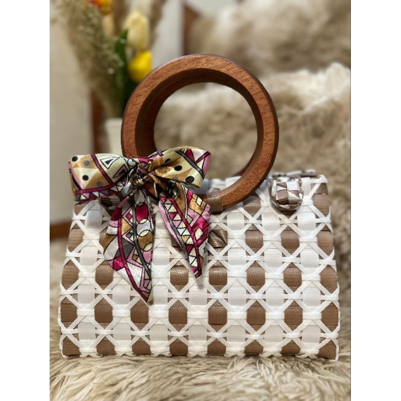 SMALL BROWN SERIES WOODEN HANDLED | Shopee Philippines
