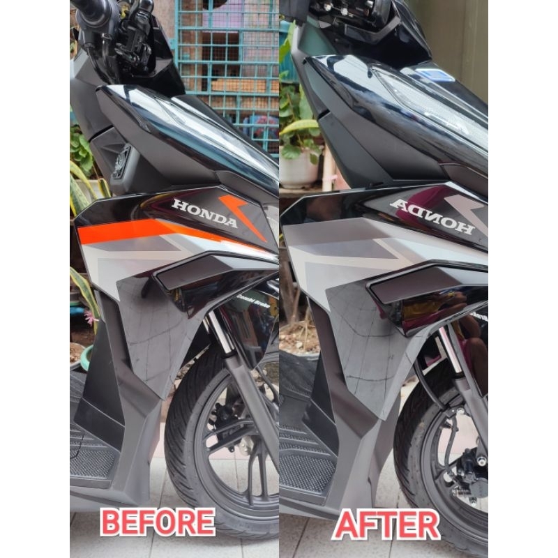 Honda Click V3 Cover up Sticker Lining Decals | Shopee Philippines