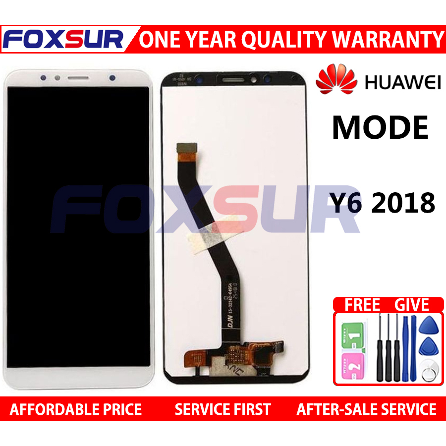 Huawei Y6 2018 LCD Screen and Digitizer Assembly Replacement | Shopee ...