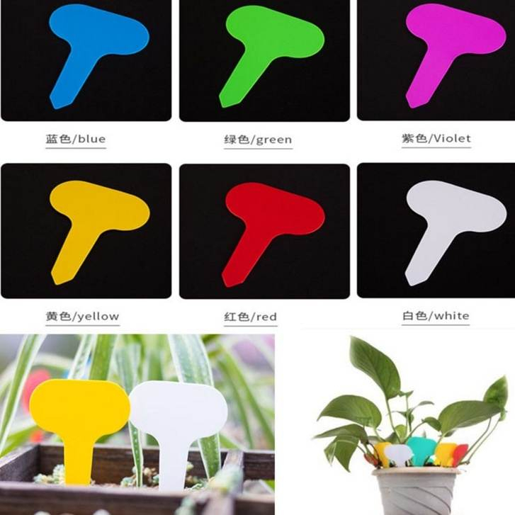 Garden Tags Decoration Tools T-Type waterproof | Shopee Philippines