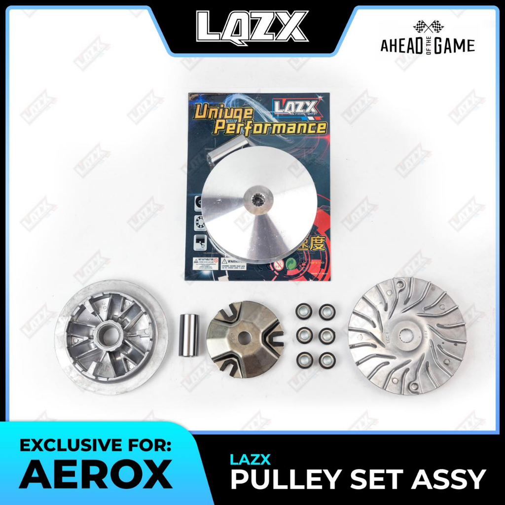 PULLEY SET ASSY FOR AEROX/BEAT/CLICK/MIO I/GY6/MIO/NMAX/SKYDRIVE ...