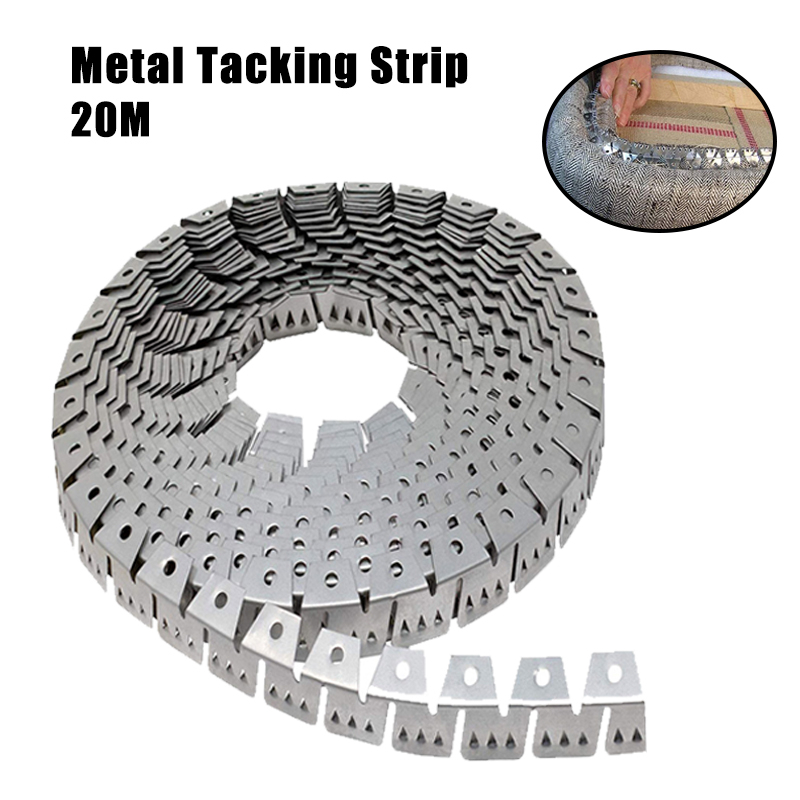 20 meters Flexible Metal Tack Strip Three-Tooth Upholstery for ...
