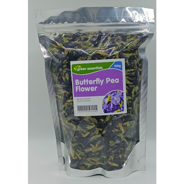 Dried Blue Ternate/ Butterfly Pea Flower Tea 50g/100g/200g | Shopee ...