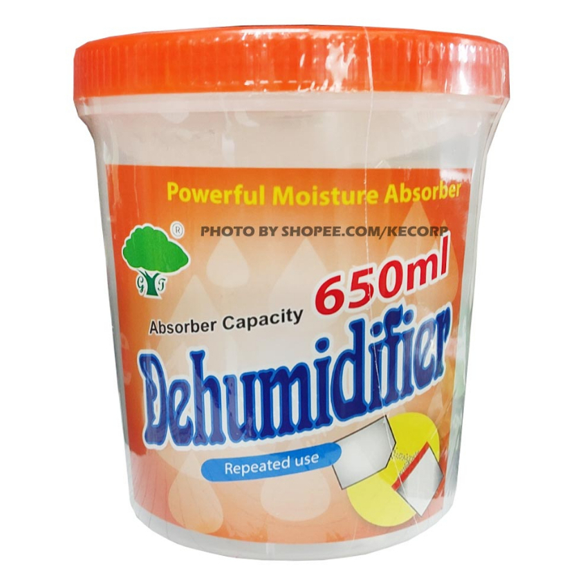 Powerful Moisture Absorber Dehumidifier by GT 650ml Tub Container ...