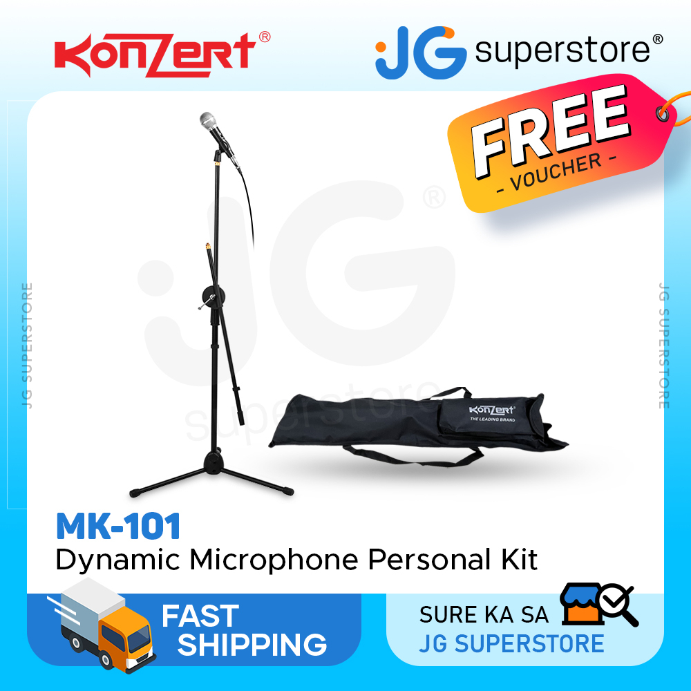 Konzert MK-101 Dynamic Capsule Microphone Personal Kit with 5M PL Jack ...